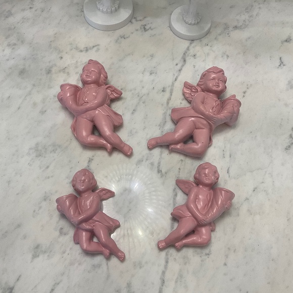 Wall Decor | Vintage Porcelain Ceramic Cherubs From Japan | Poshmark